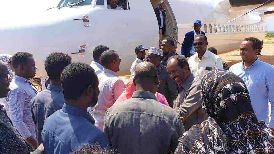 Sheekh Shariif iyo Xasan Sheekh oo gaaray Baladweyne | Radio Risaala ...