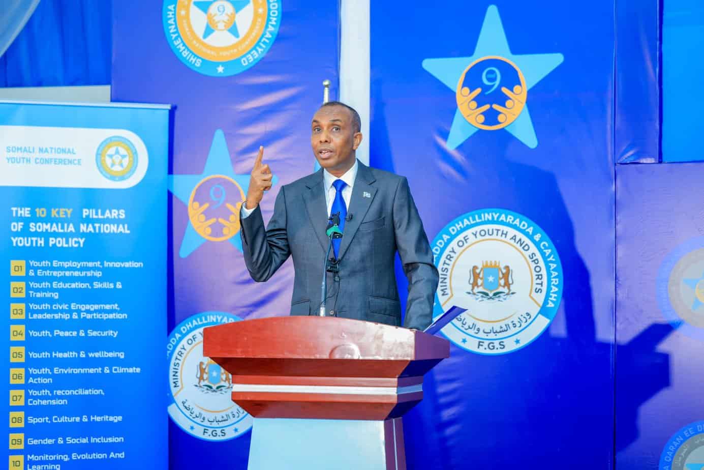 Ra'iisal Wasaare Xamse Daahfuray Shirweynaha Dhalinyarada Qaranka ...