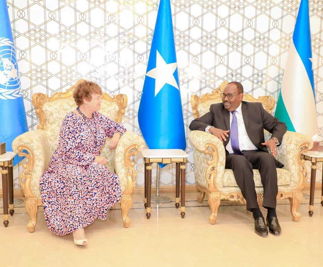 Madaxweyne Deni oo qaabilay Ergayga Cusub Qaramada Midoobay ee ...