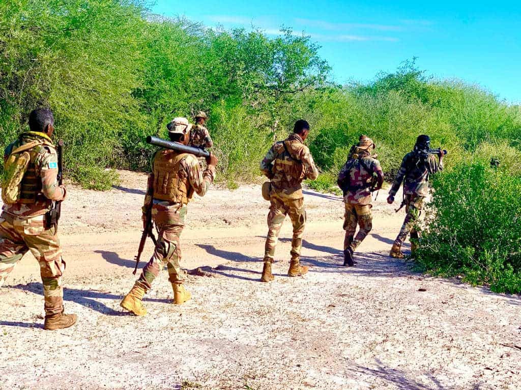 Ciidanka DANAB oo howlgal qorsheysan ku qaaday degaano ay ku sugnaayeen ...