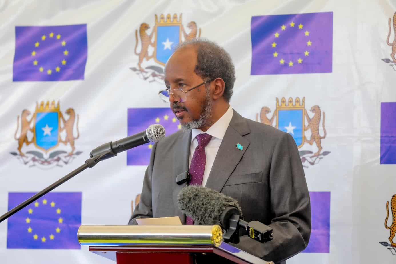 Madaxweyne Xasan Sheekh oo ka mahadceliyay Taageerada Midowga Yurub ee ...