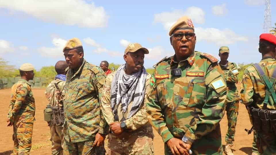 Taliyaha Ciidanka xoogga dalka oo Sh/Hoose ka wada qorsho lagu dardar ...