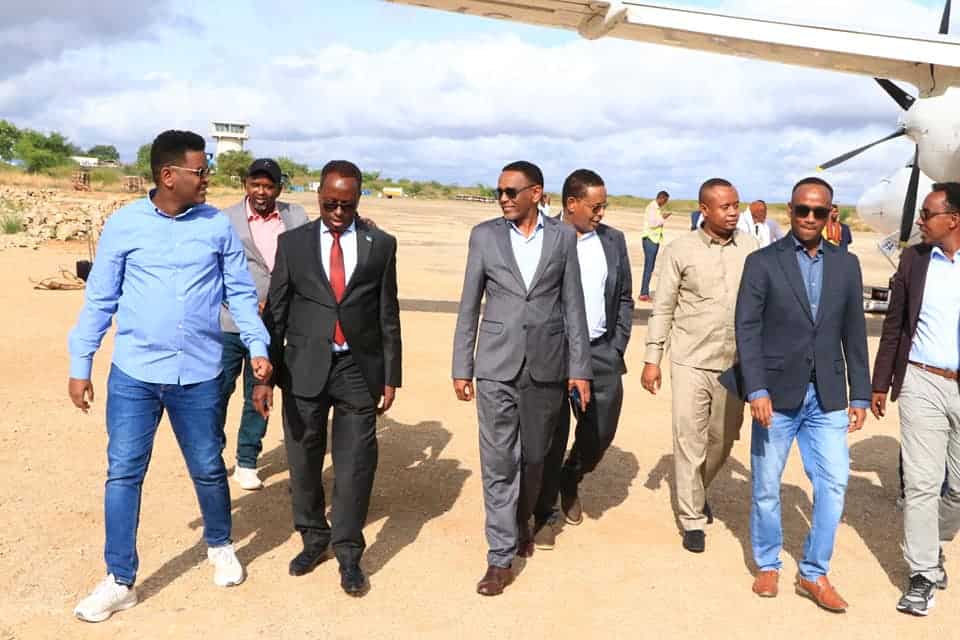 Wadi ka socda XFS & Maamul goboleedyada oo gaaray Magaalada Baydhabo ...