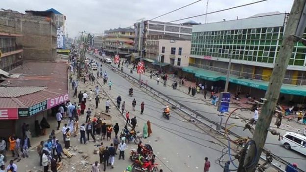 Goobaha Ganacsiga Xaafada Islii ee Magaalada Nairobi oo Xiran | Radio ...