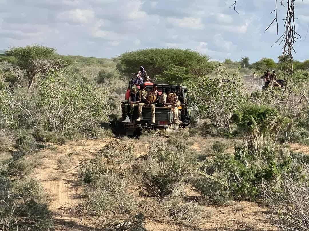 Ciidanka Xoogga iyo kuwa deegaanka oo la wareegay deegaanka Geel-gub ee ...