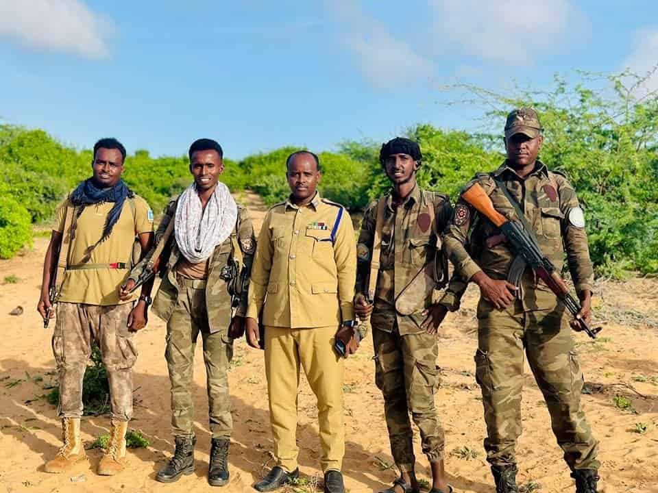 Ciidamada ammaanka oo howlgal ka sameeyay duleedka degmada Kaxda ee ...